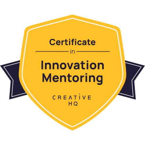 Certificate in Innovation Mentoring Award - Creative HQ
